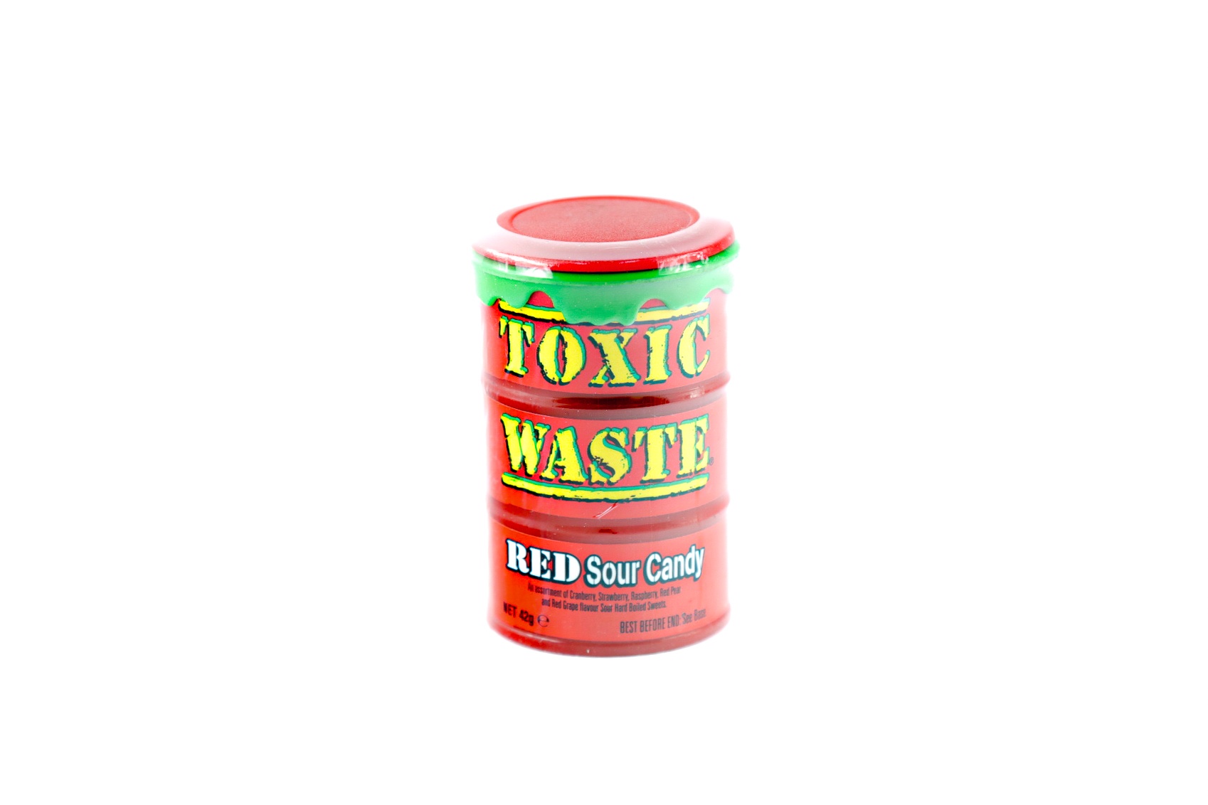 Toxic Waste Red Sour Candy - Best Of British